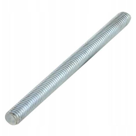 Varilla roscada DIN 976 M10 x 1000 clase 4.8 galvanizada