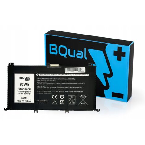 Batería 357F9 para Dell Inspiron 7557 7559 7566 7567 ALTA CAPACIDAD 82Wh