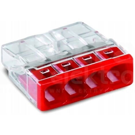 Conector rápido eléctrico 4x2,5 conector 10 piezas