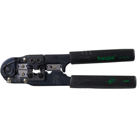 Prensa manual para polos RJ 8