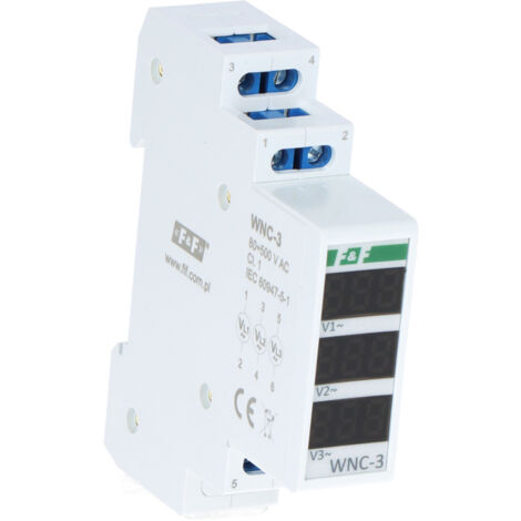Indicador de voltaje modular - Trifásico WNC-3