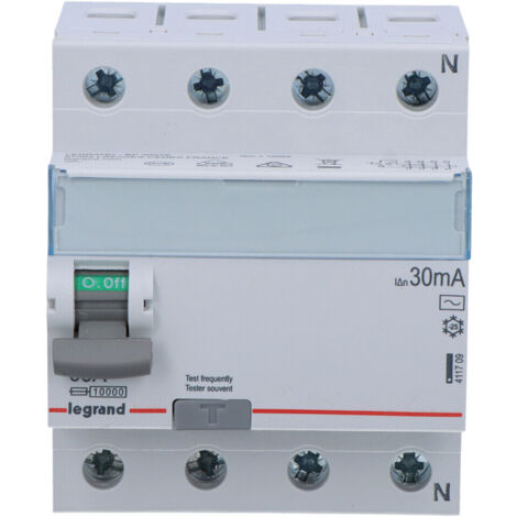 Disyuntor diferencial P304 4P 63A 30MA TIPO AC TX3