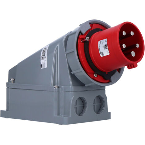 Enchufe receptor (fijo) 63A 3P+Z+N 400V IP67