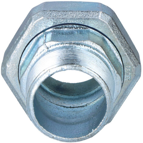 Unión roscada recta, hembra-macho, 2" galvanizada, U2, NR 59, NR 331 OPAL