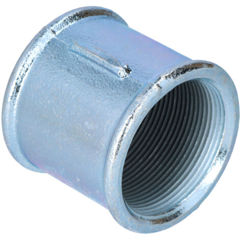 Manguito roscado de paso igual de 2" galvanizado M2, n.° 2, n.° 270 OPAL