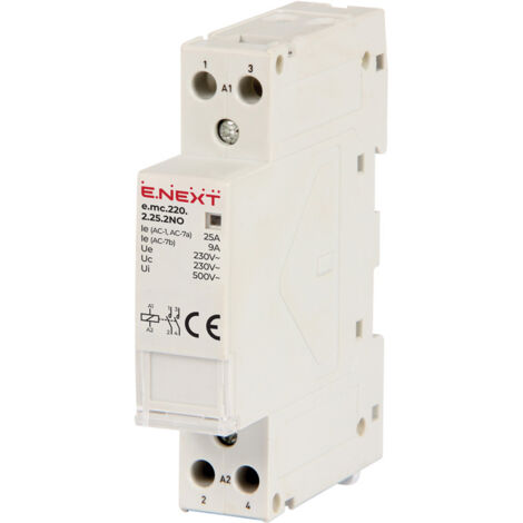 CONTACTOR MODULAR E.MC.220.2.25.2NO 2P 25A 2NO - EX-P005001