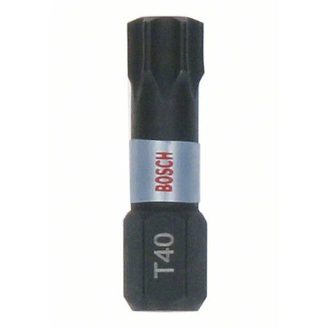 PUNTA, VÁSTAGO, PUNTA T40 25MM IMP 25 PIEZAS - B 2607002808
