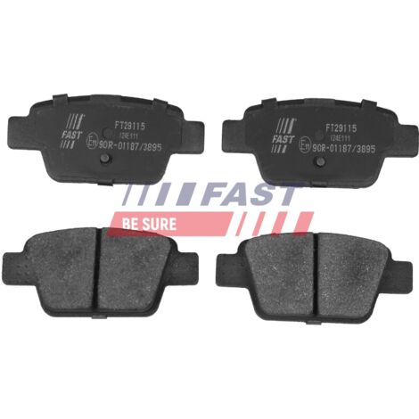 PASTILLAS DE FRENO TRASERO FT29115 FAST
