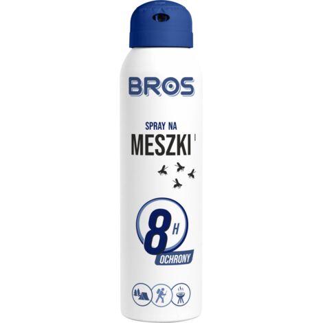 BROS Spray 90ml para mosquitos e insectos - Protección hasta 8 horas