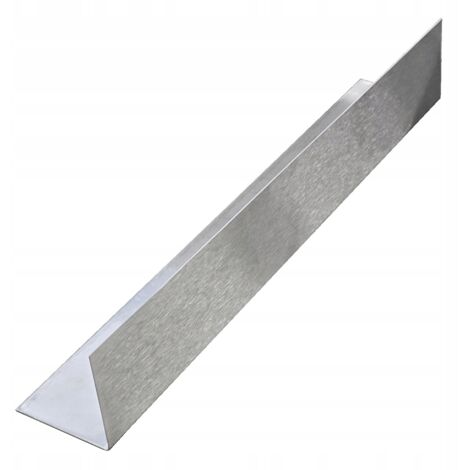 Embellecedor angular de acero inoxidable 30x40x2 mm 70 cm