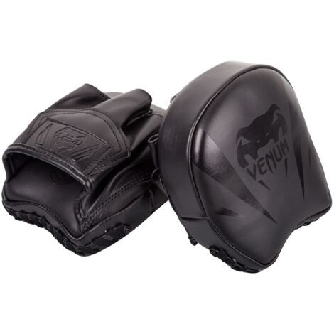 Manoplas de boxeo Venum Elite Mini Focus negras/negras