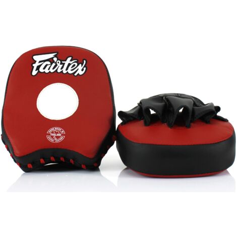 Manoplas de boxeo Fairtex FMV14 negras/rojas