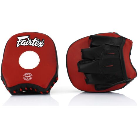Manoplas de boxeo Fairtex FMV14 negras/rojas