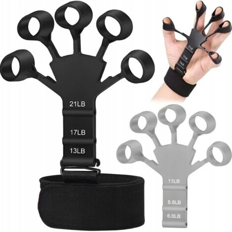 2x PINZA DE DEDOS ENTRENADOR DE MANO EJERCICIOS PARA DEDOS ...
