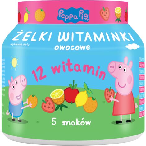 Peppa Vitamins Gummies - 12 vitaminas para niños a partir de 3 años ...