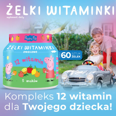 Peppa Vitamins Gummies - 12 vitaminas para niños a partir de 3 años ...