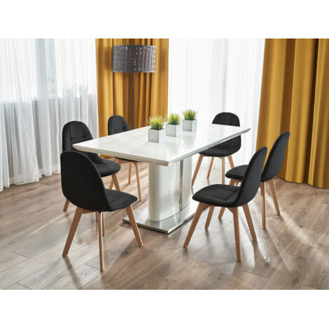 Silla COLIN negra (juego de patas + tornillos) (código nuevo)