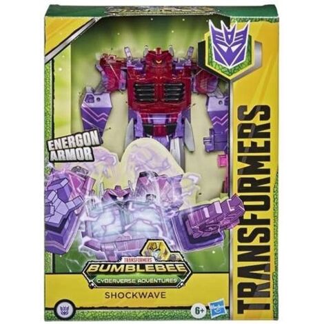 FIGURA TRANSFORMERS CYBERVERSE 27CM SHOCKWAVE Hasbro E7113 25cm