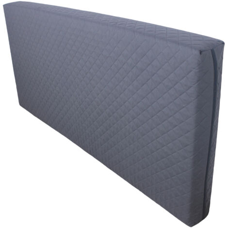 FUNDA KAM-POL PARA COLCHÓN ACOLCHADO GRIS OSCURO 100x200