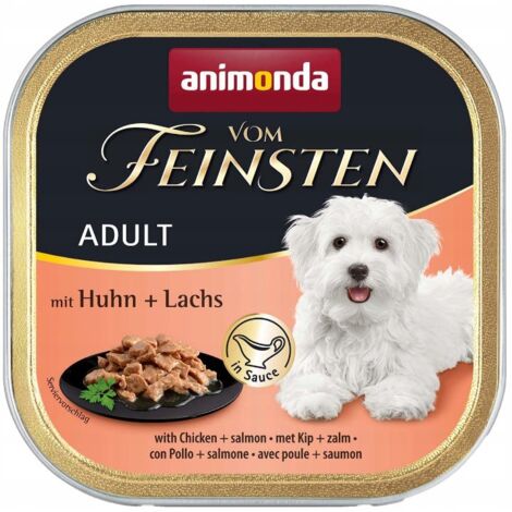 Animonda Dog Vom Feinsten Adult Comida húmeda para perros en salsa 150 ...