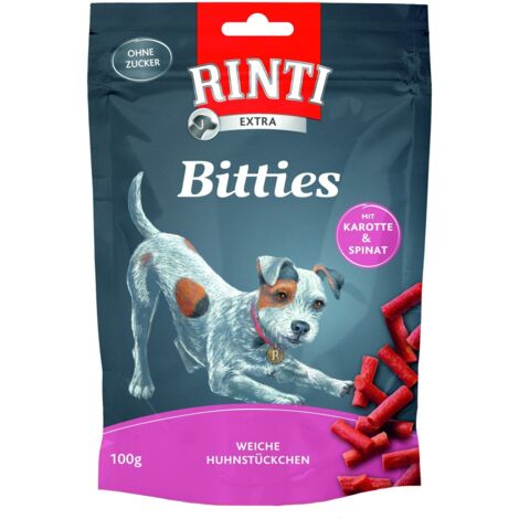 Rinti Extra Bittes Premios para perros - Pollo con zanahorias y ...