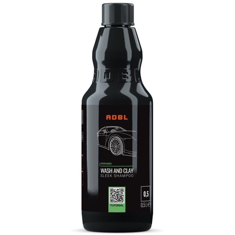 ADBL Wash and Clay 0,5 l 3-in-1-Shampoo zum Reinigen und Entkalken ...
