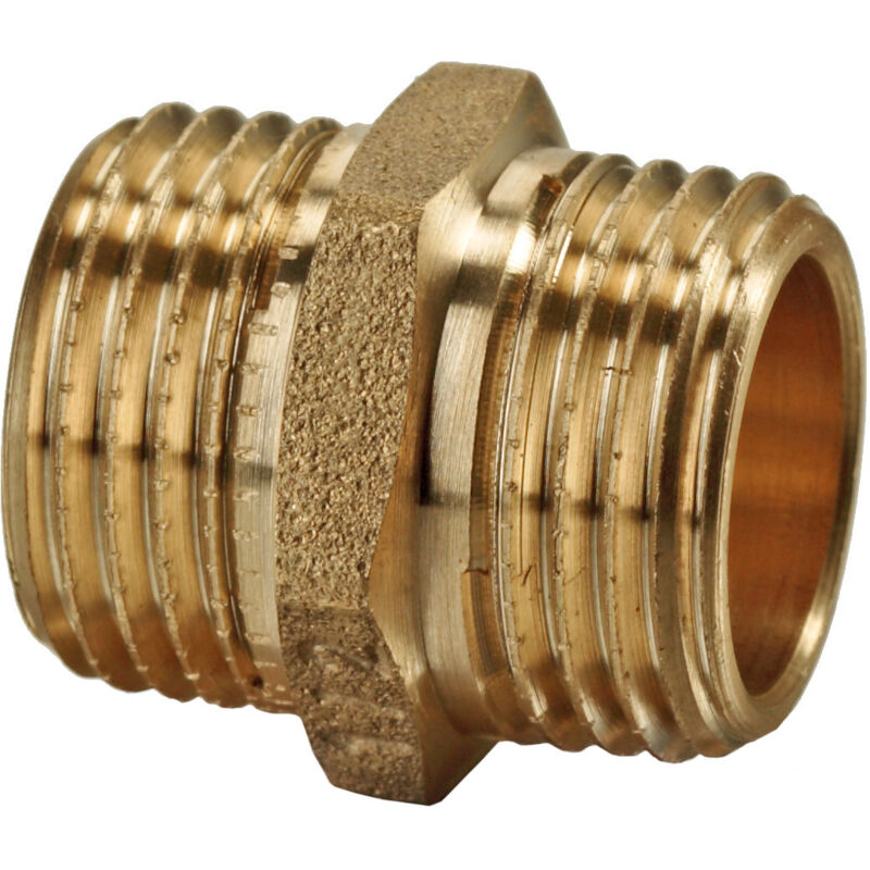 TWIST Nippel 3/4" Messing