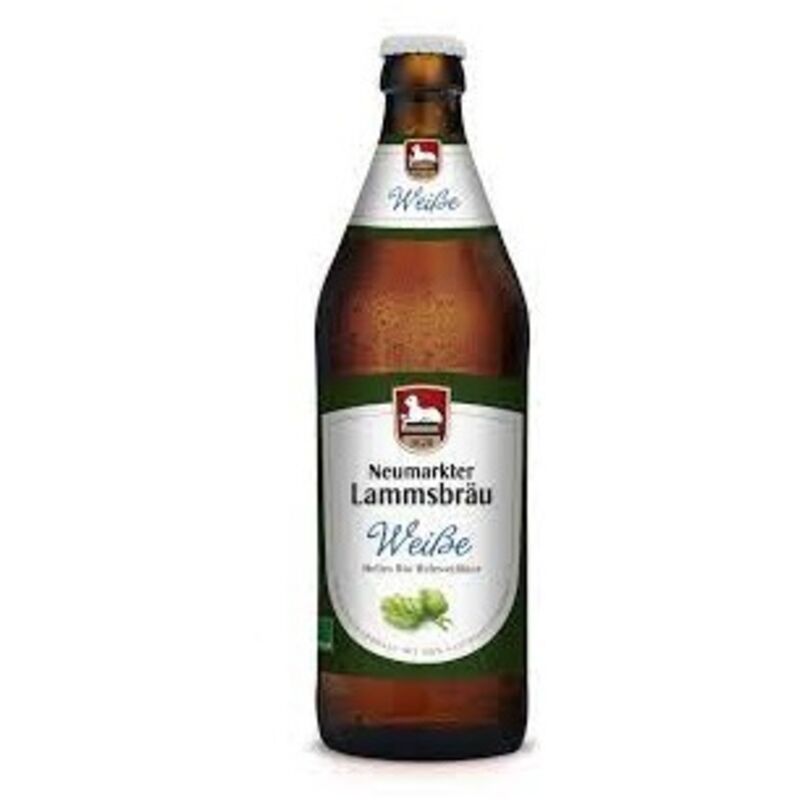 Helles Weizenbier Weisse 5,1% Bio 500 ml - Neumarkter Lammsbräu