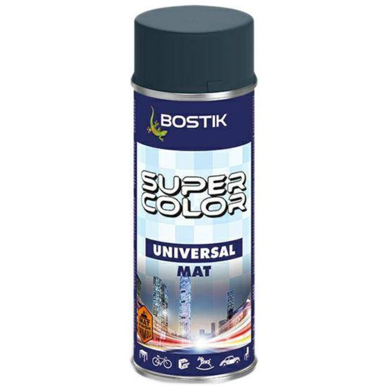 BOSTIK Spray L MAT Anthrazit 7016 400 ml Super Color Universal