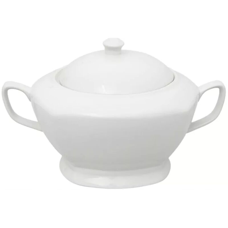 2,5 l weiße Porzellanvase MINC OD1808