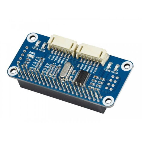 Raspberry Pi Hat mit zusätzlichen UART- und GPIO-Ports