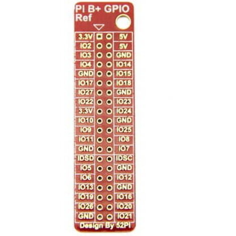 GPIO-Referenzplatine für Raspberry Pi B+