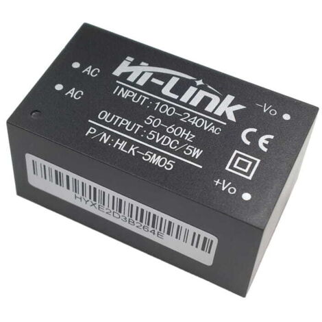 Netzteil 240V / 5V 1000mA HLK-5M05 druckbare Version