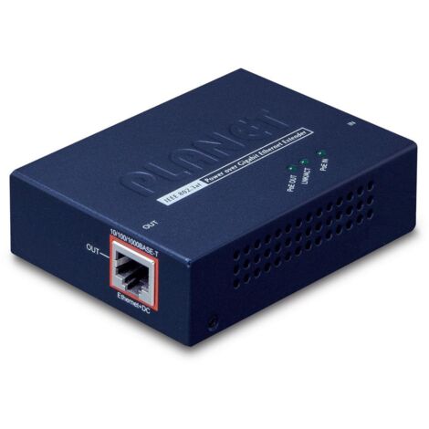 Planet IEEE802.3at POE+ Repeater (Extender) - Hochleistungs-POE ...