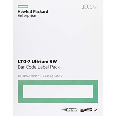 HP Enterprise LTO-7 Ultrium RW Bar Co, Q2014A