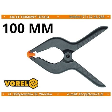 Federklammer 100mm 38500 VOREL