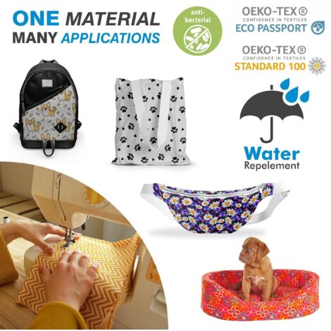 OUTDOOR DEKOSTOFFE OXFORD - Motiv Cocktail DX8416