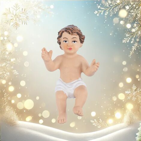 Christkind Figur 6,5 cm handbemalt