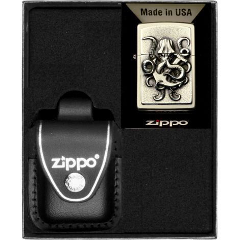 ZIPPO Feuerzeug OCTOPUS 3D Geschenkset Nr. 3
