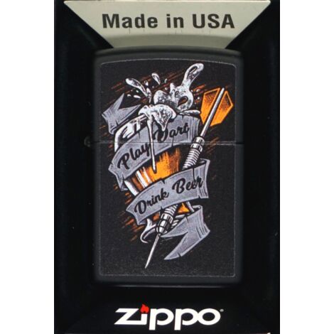 ZIPPO Feuerzeug DARTS DESIGN Geschenkset Nr. 4