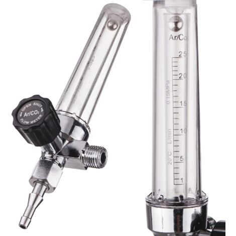 Einzelner Rotameter für Argon-CO2-MIX-Gasreduzierer für Aquarien