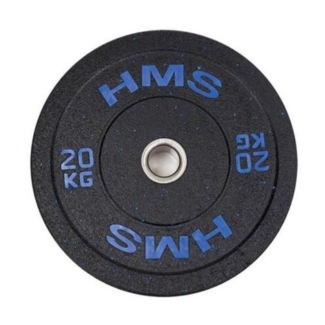 HMS Bumper Plate 20kg - Blau, Krafttraining, Olympische Gewichte