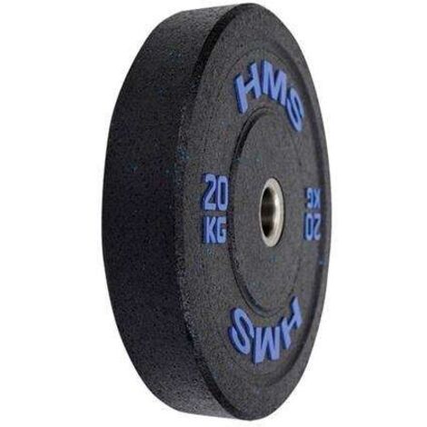 HMS Bumper Plate 20kg - Blau, Krafttraining, Olympische Gewichte