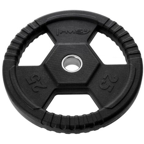 HMS Olympic Plate 25 kg - Gusseisen, Krafttraining