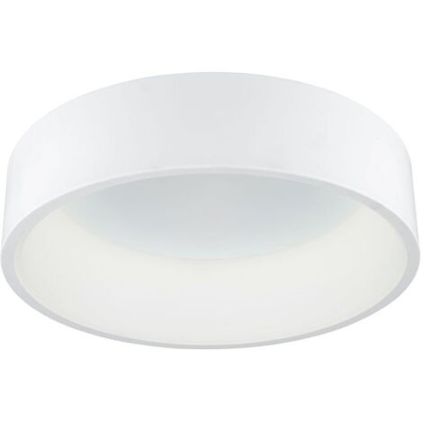 Italux Chiara - Moderne LED Flush Deckenleuchte Weiß, Warmweiß 3000K 1760lm