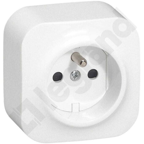 FORIX IP20 - STECKDOSE 2P+Z 16 A - 250 V WEISS