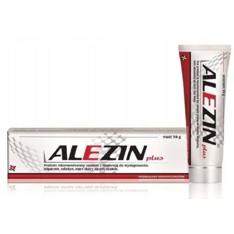 ALEZIN PLUS Salbe für Druckgeschwüre und Schürfwunden 50 g