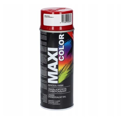 Acryllack Rot Lila Glanz Maxi Color RAL3004 400ml Spray Motip