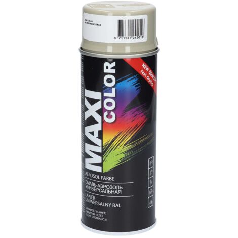 ACRYLLACK 400ml BEIGE RAL7032 SEIDENMATT MAXI COLOR MOTIP