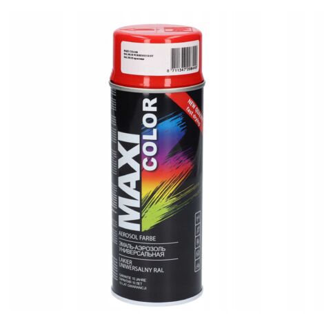ACRYLLACK HELLROT GLÄNZEND MAXI COLOR RAL3020 400ml MOTIP
